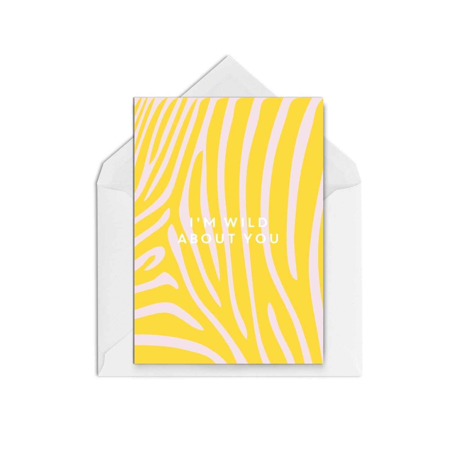 Wild About You Greeting Card – The Paper People Greeting Cards