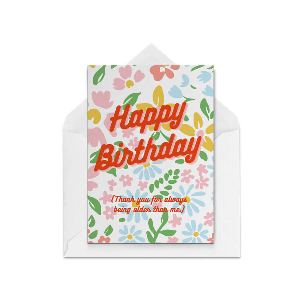 Rude birthday greeting card – The Paper People Greeting Cards