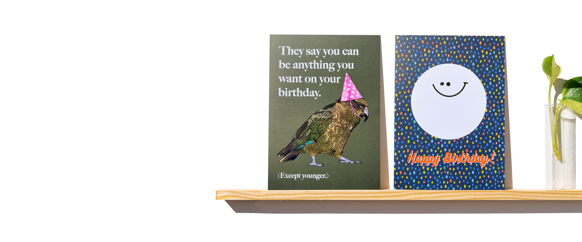 The Paper People Greeting Cards NZ. Add a message. Next day delivery.