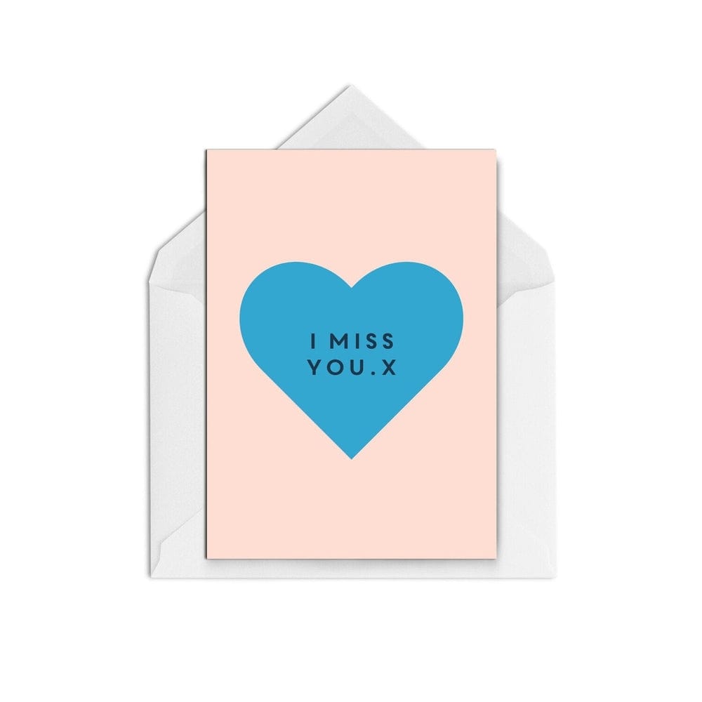 I Miss You Greeting Card – The Paper People Greeting Cards